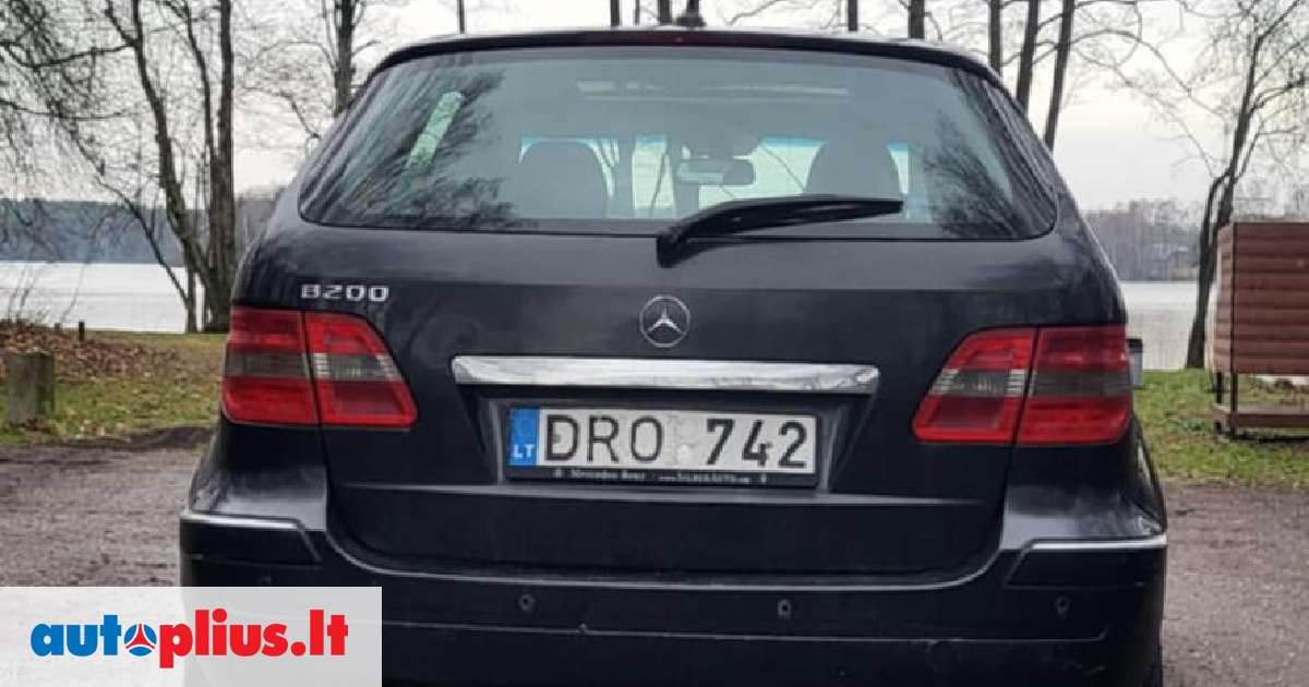 Mercedes-Benz B200, 2.0 l., minivens 2008-04 m., | A27509061