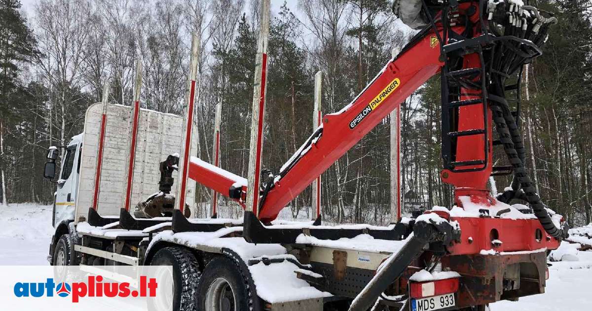 Renault 24D / AP26H / 460N, timber trucks 2011-11 m., | A27509675