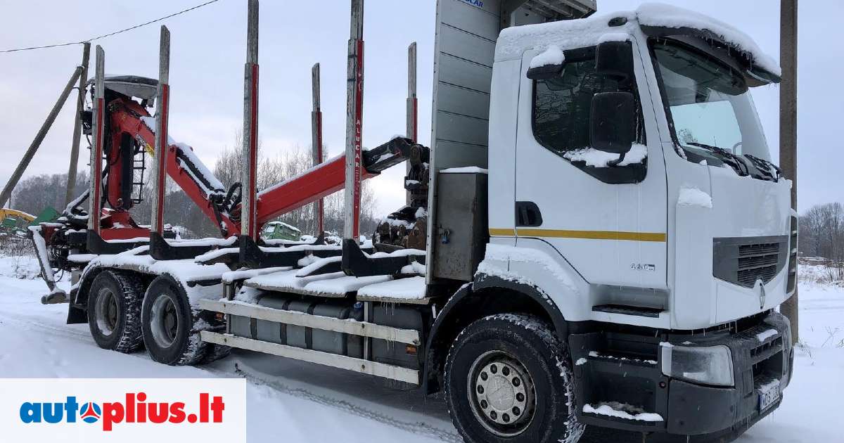 Renault 24D / AP26H / 460N, timber trucks 2011-11 m., | A27509675