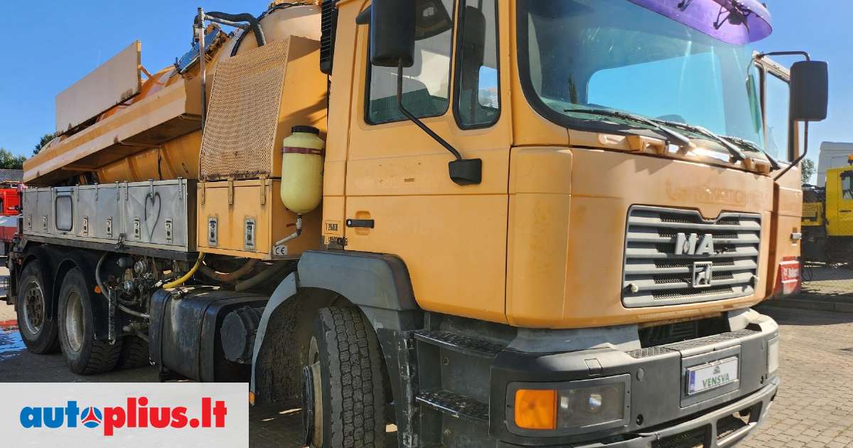 MAN FE 26T 6x2, asenizacinės mašinos 2000-08 m., | A27511471