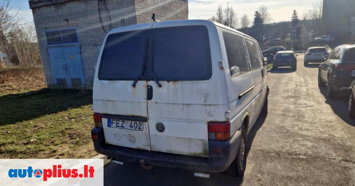 Volkswagen Transporter, 2.5 l., passenger minibus 1997-04 m., | A27512427