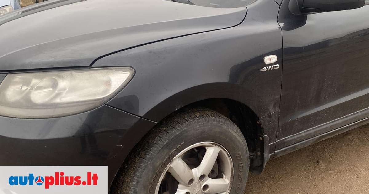 Hyundai Santa Fe for parts. Kaunas klaipeda turime daug įvairių markių automobil 2008-02 m ...