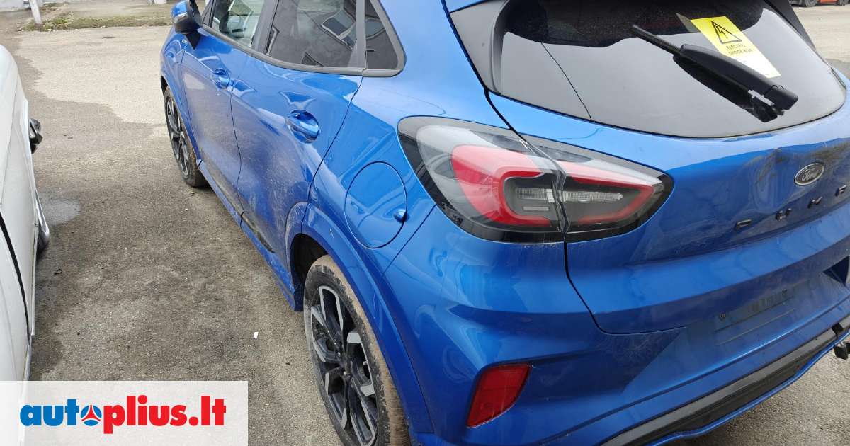 Ford Puma Variklis b7jb deze 6mx65 spalvos kodas desert island blue ...