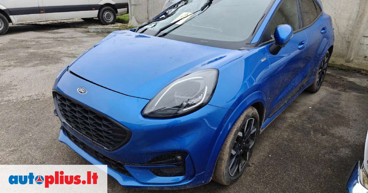 Ford Puma Variklis b7jb deze 6mx65 spalvos kodas desert island blue ...