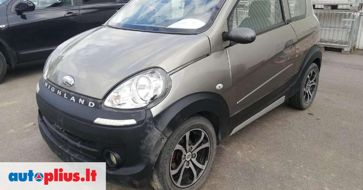 Microcar Mgo Microcar mgo highland 2013 dcitronic 442 variklis 34338km ...