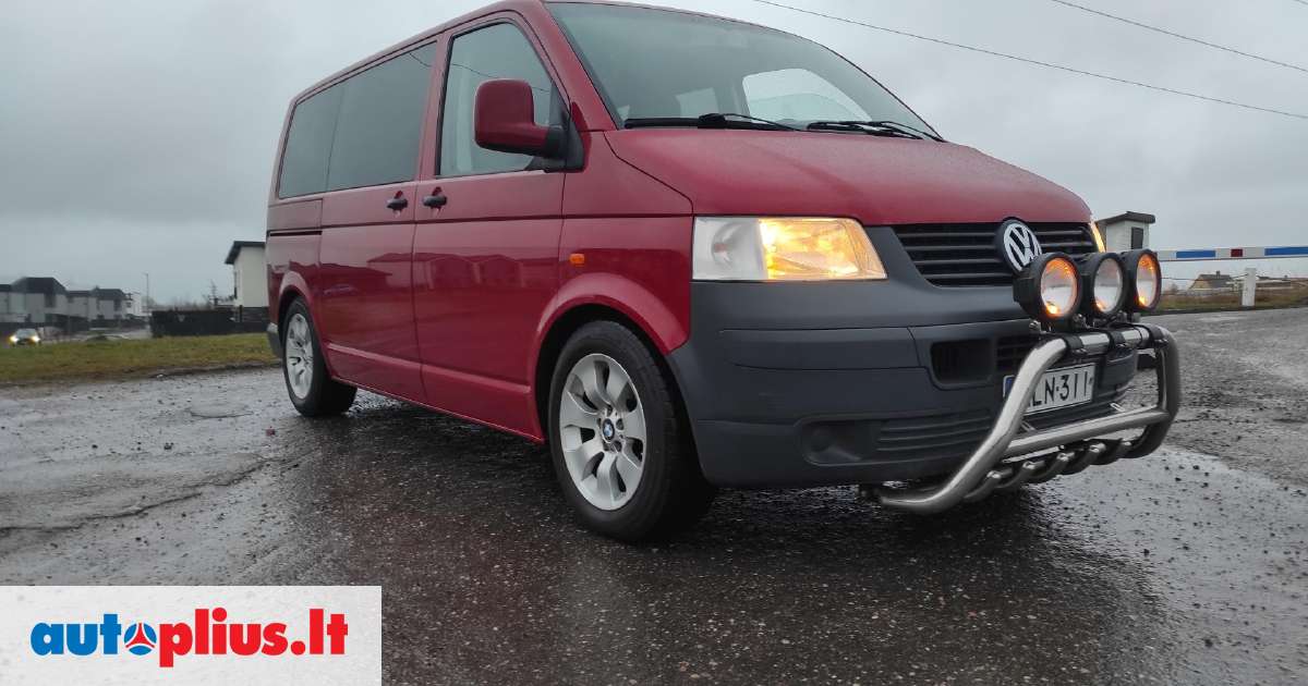 Volkswagen Transporter, 1.9 l., mpv / minivan 2005-03 m., | A27578477