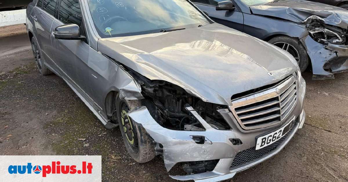 Mercedes-Benz E250, 651.924 722.908, for parts. E klase dalimis juodos ...