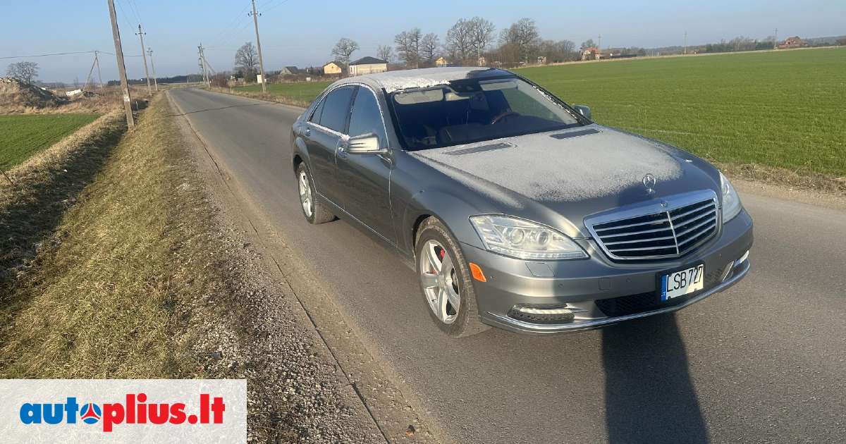 Mercedes-Benz S550, 5.5 l., hatchback 2010 m., | A27592511