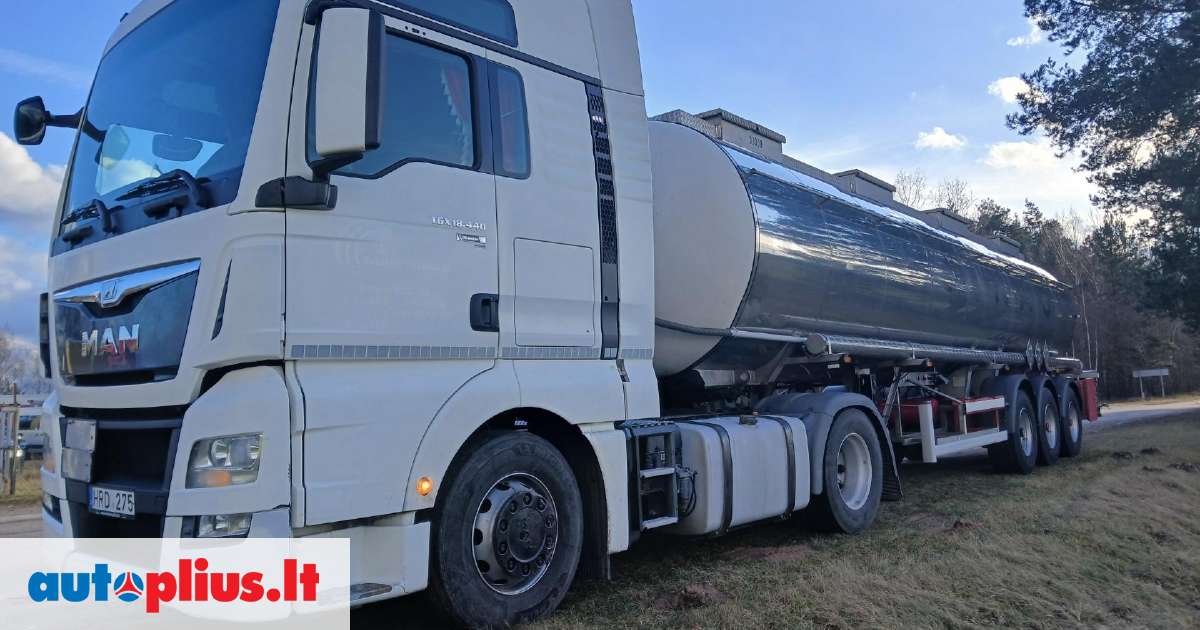 MAN MAN TGX 18.400 EURO 6 ADR, 2 miegamosios vietos 2015-04 m., | A27592789