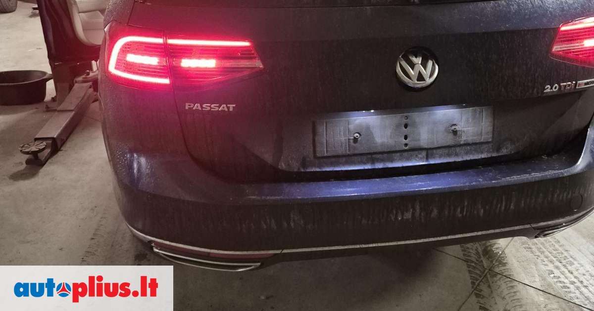 Volkswagen Passat, CUA, R-Line, Spalvos kodas lh5x variklio kodas cua ...