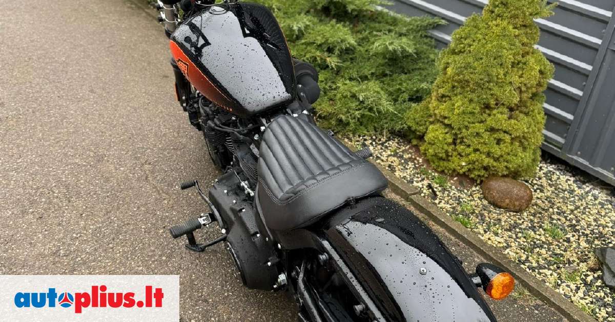 Harley-Davidson Street Bob FXBB 1868cc, čioperiai / kruizeriai / custom ...