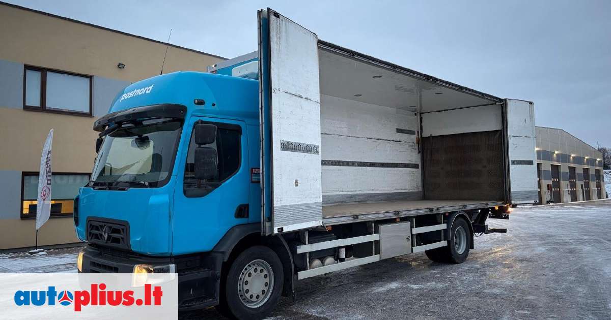 Renault D WIDE 18 + SIDE OPENING, kietašoniai 2015-02 m., | A27600169