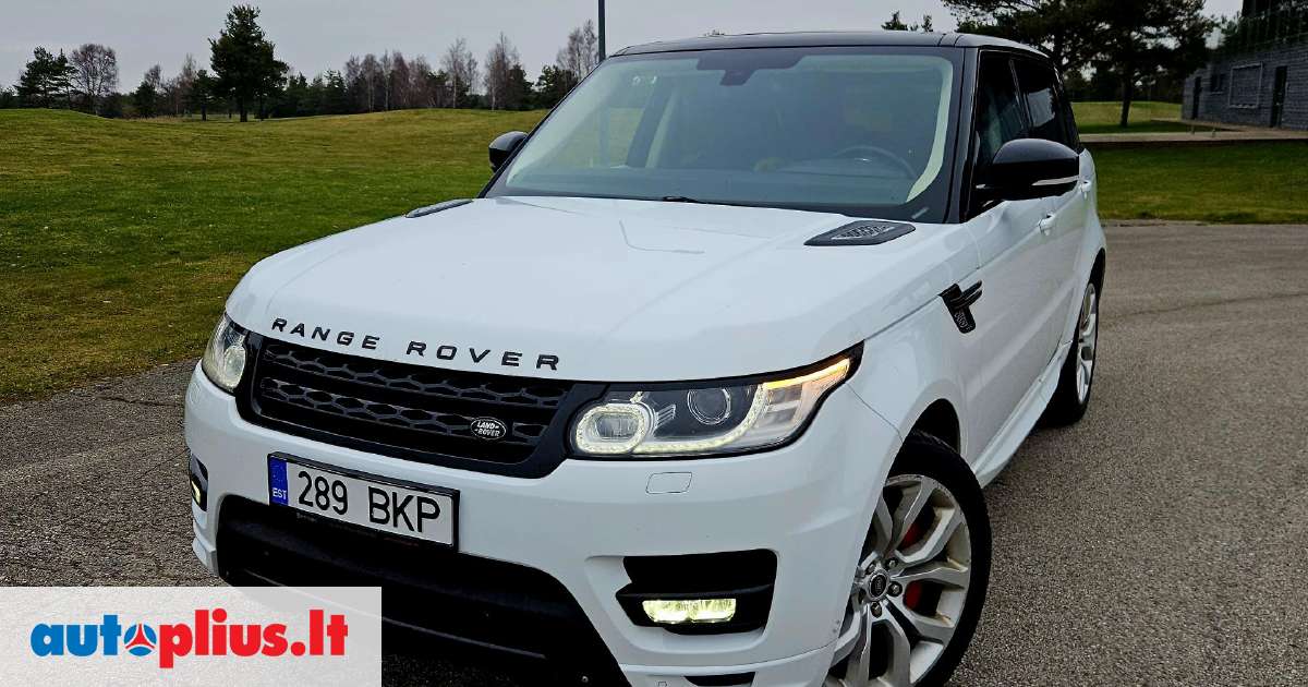 Land Rover Range Rover Sport, 3.0 l., off-road / crossover 2014-01 m ...