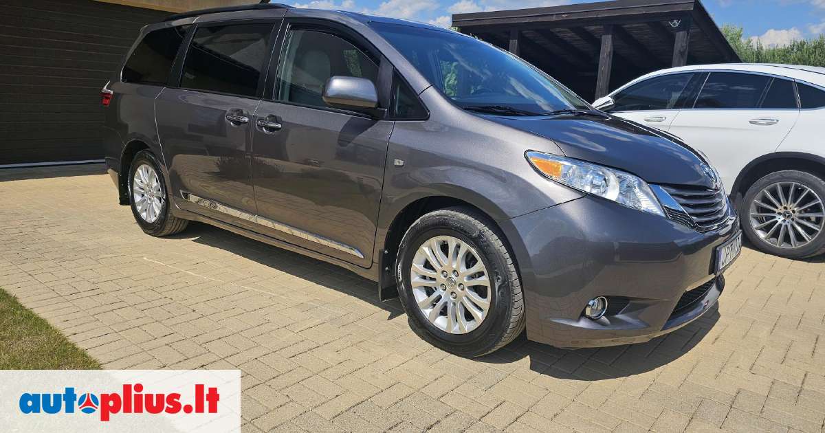 Toyota Sienna, 3.5 l., mpv / minivan 2015-11 m., | A27602013