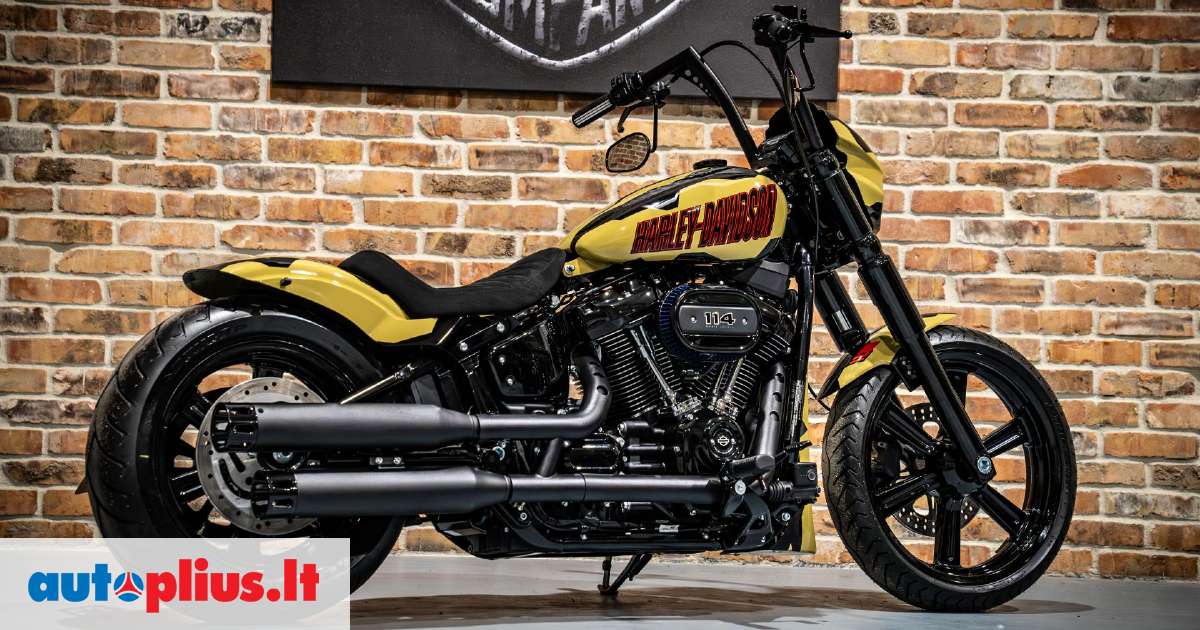 Harley-Davidson Street Bob FXBB 1869cc, čioperiai / kruizeriai / custom ...