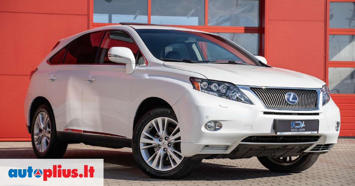 Lexus RX 450h, 3.5 l., off-road / crossover 2012-09 m., | A27606713