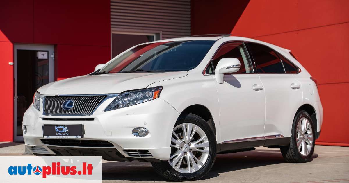 Lexus RX 450h, 3.5 l., off-road / crossover 2012-09 m., | A27606713