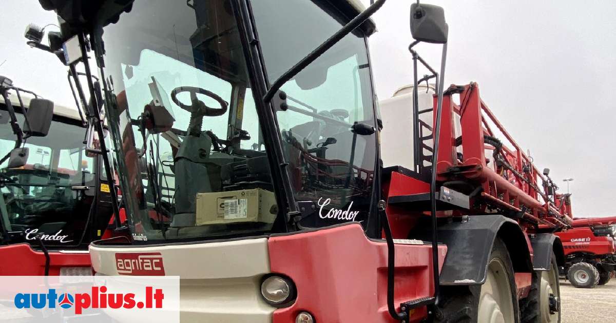 Agrifac Condor, self-propelled sprayers 2017 m., | A27606899