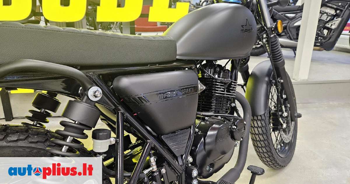 Mutt FSR 125cc, street / klasikiniai 2024-04 m., | A25723200