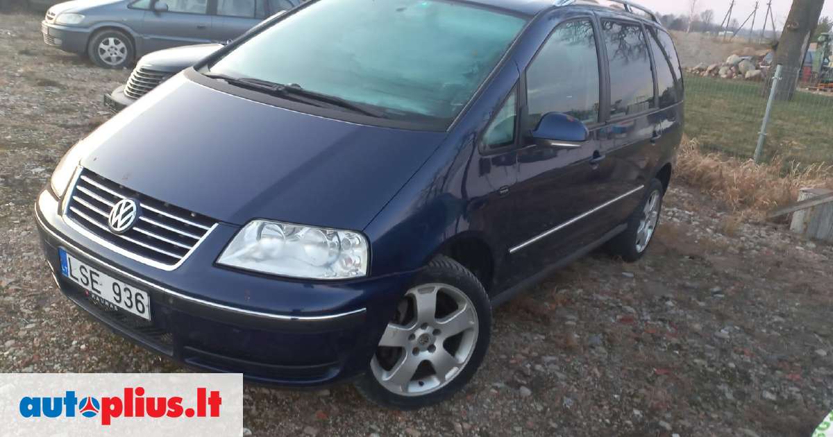 Volkswagen Sharan 1 8 turbo dalimis 2005-03 m., | A27620943