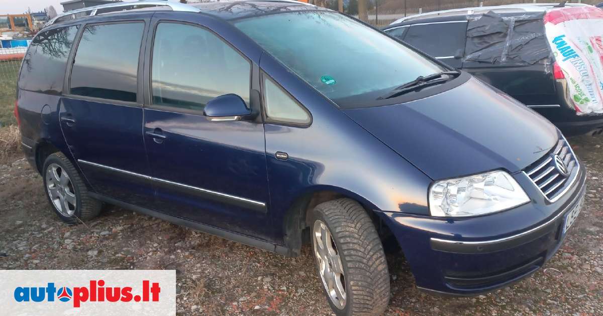 Volkswagen Sharan 1 8 turbo dalimis 2005-03 m., | A27620943