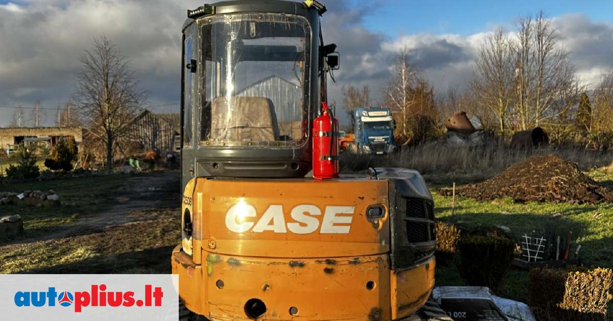 Case CX50B, mini excavator 2008 m., | A27621417