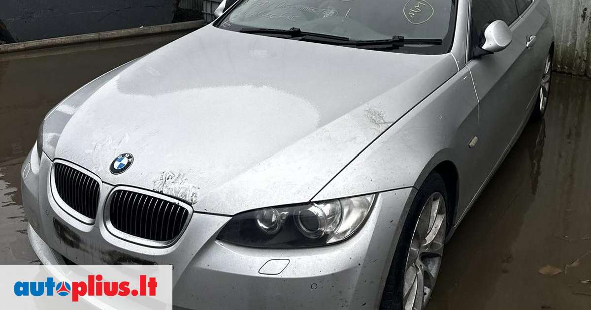 BMW 335 Bmw e92 335d 210kw m57 automatas spalva titansilber metallic ...