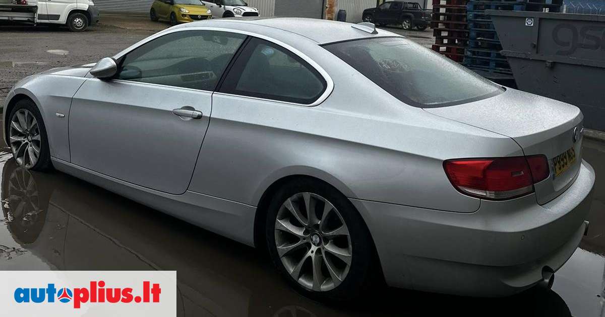BMW 335 Bmw e92 335d 210kw m57 automatas spalva titansilber metallic ...