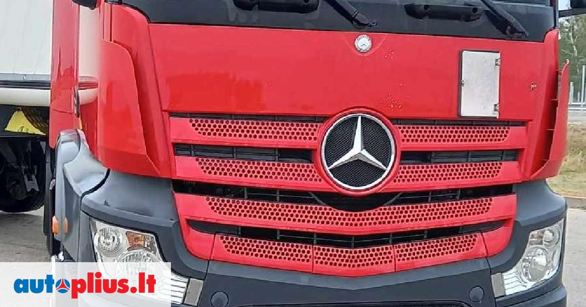 Mercedes-Benz Actros, 2 miegamosios vietos 2015-09 m., | A27635633
