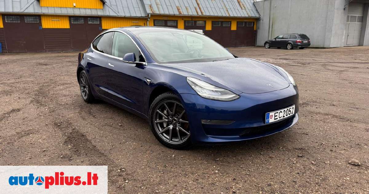 Tesla Model 3, 75 kWh, saloon / sedan 2019 m., | A27639577