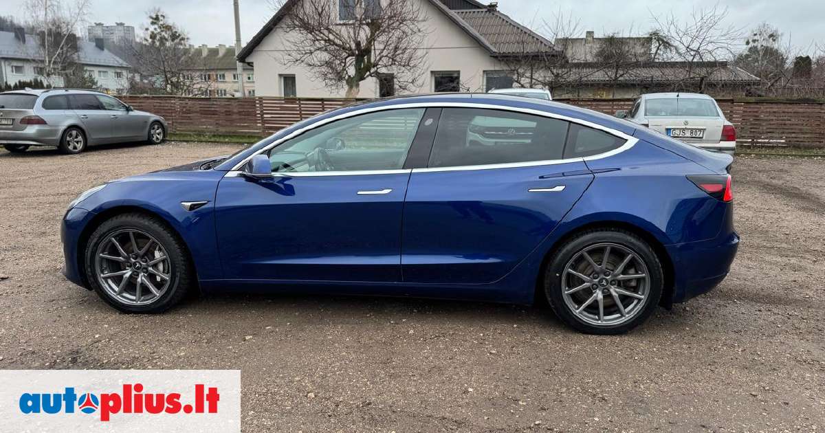 Tesla Model 3, 75 kWh, saloon / sedan 2019 m., | A27639577