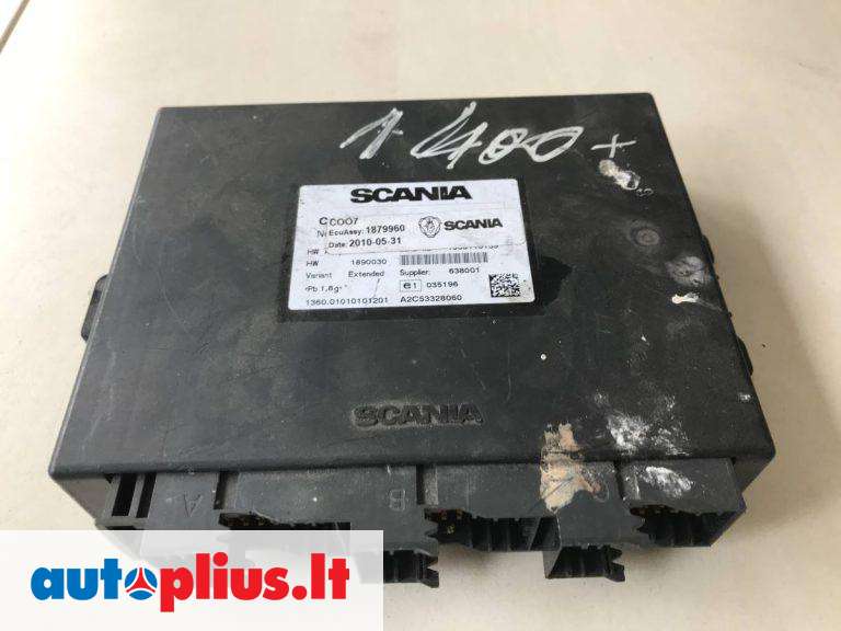 Scania COO7 valdymas A2C53328060, vilkikai 2010 m., | A27639711