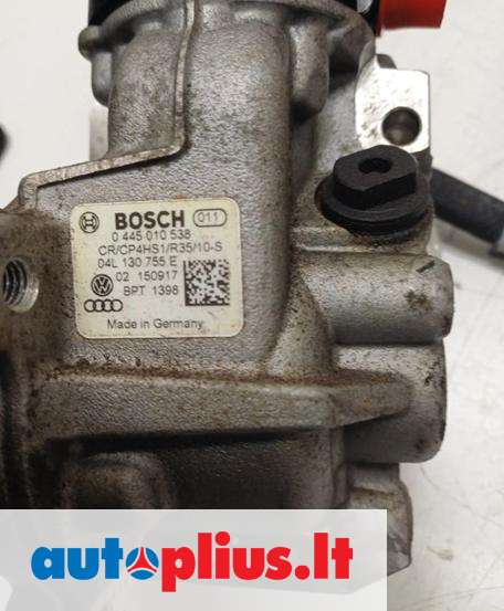 Volkswagen Tiguan, 0445010538 04L130755E 0445110469, įpurškimo sistema ...