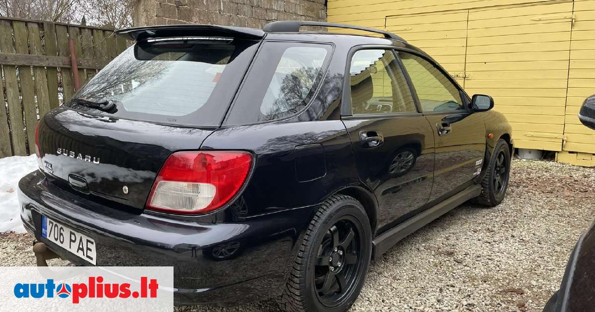 Subaru wrx sti automatic, Naudoti automobiliai | Autoplius.lt