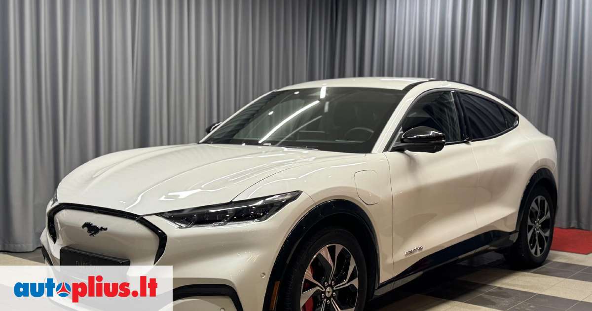 Ford Mustang Mach-E, 76 kWh, off-road / crossover 2021 m., | A27657790