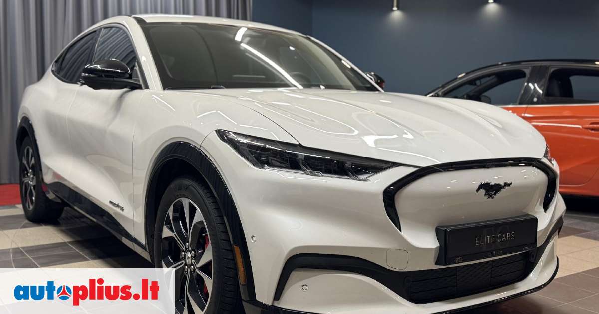 Ford Mustang Mach-E, 76 kWh, off-road / crossover 2021 m., | A27657790