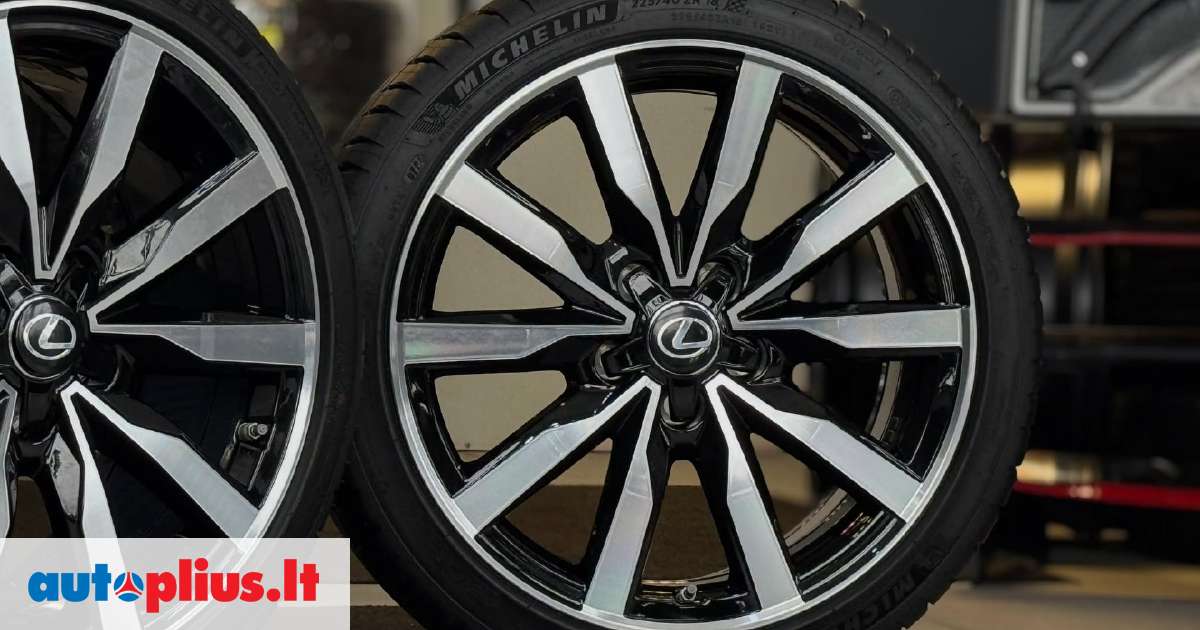 Lexus NAUJAS | +PILOT SPORT 4 2024, vieglmetāla, R18 | A27670428