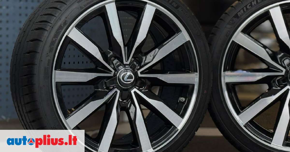 Lexus NAUJAS | +PILOT SPORT 4 2024, vieglmetāla, R18 | A27670428