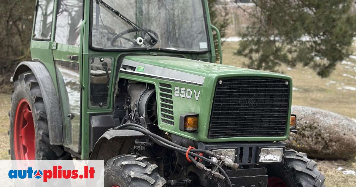 Fendt 250v, traktoriai 1989 m., | A27671560