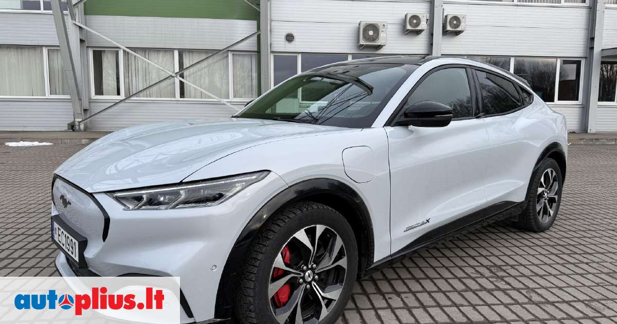 Ford Mustang Mach-E, 75 kWh, off-road / crossover 2021-11 m., | A27675096
