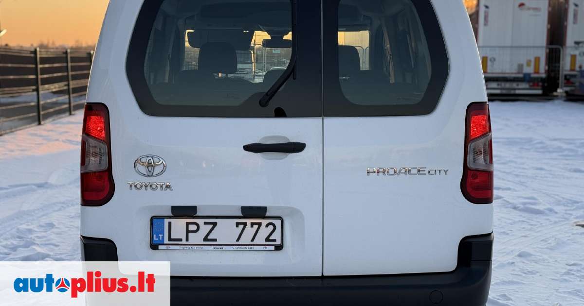 Toyota Proace City Verso, mpv / minivan 2020-12 m., | A27688862