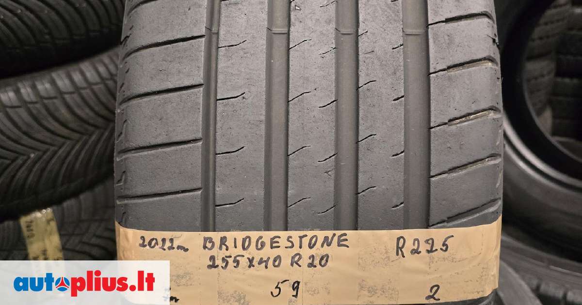 Bridgestone, vasarinės 225/40 R20 | A27703796