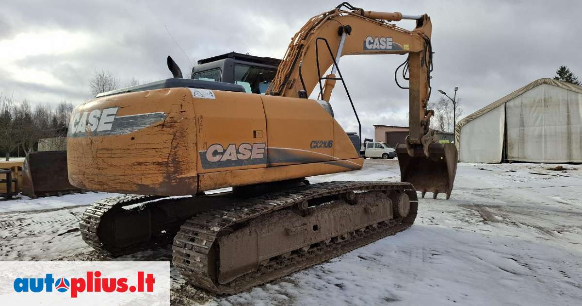 Case CX210B, ekskavatoriai 2012 m., | A27734124