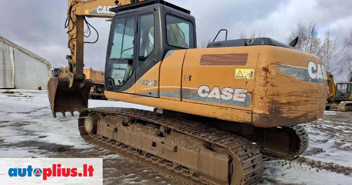 Case CX210B, ekskavatoriai 2012 m., | A27734124
