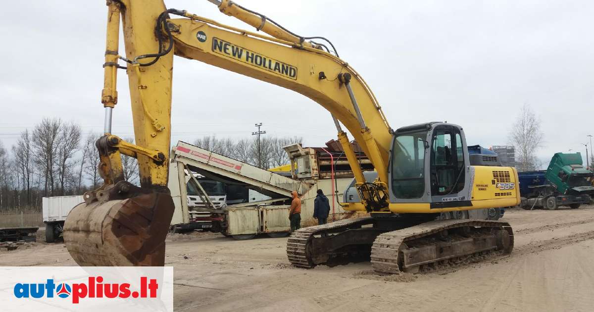 New Holland E385, ekskavatoriai 2008 m., | A27739456