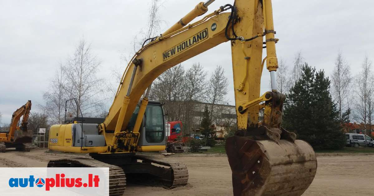 New Holland E385, ekskavatoriai 2008 m., | A27739456