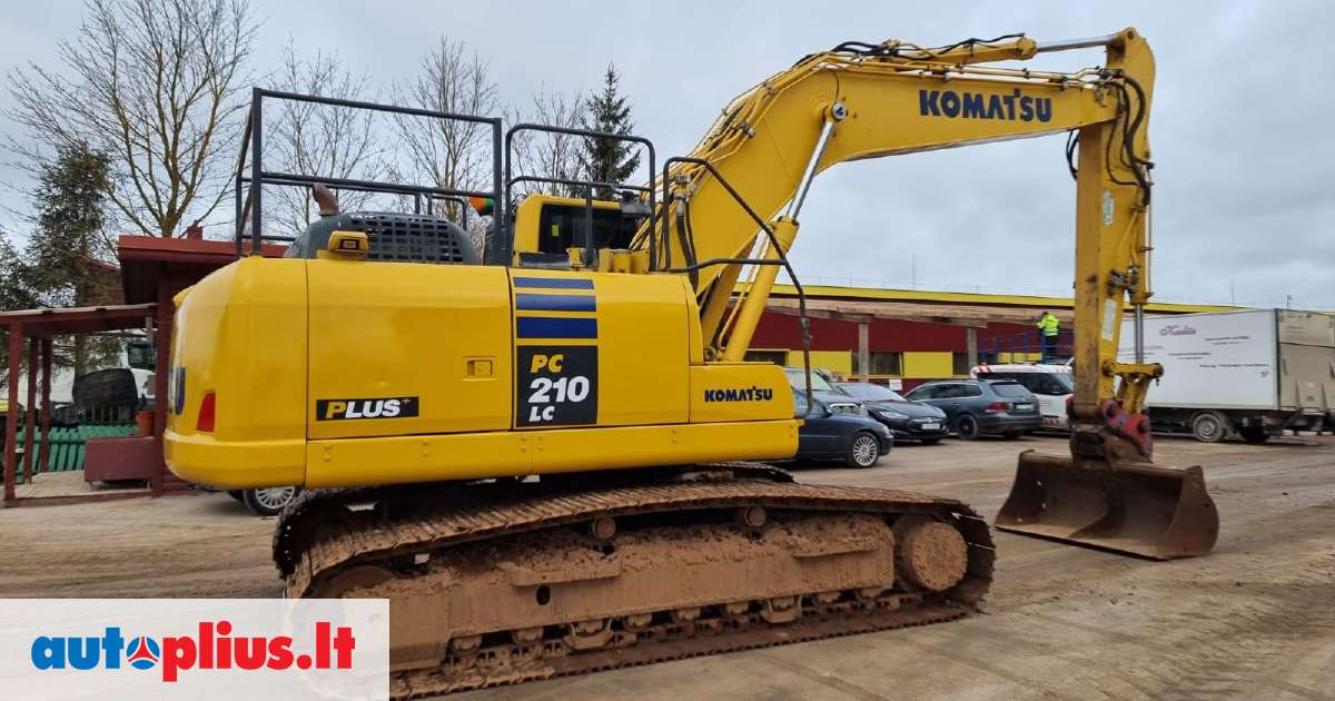 Komatsu PC 210 LC-10, ekskavatoriai 2018 m., | A27744744