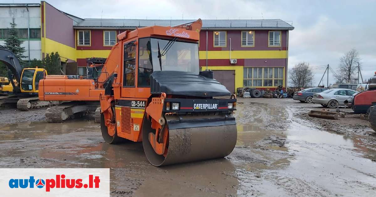 Caterpillar CB544, vibro technika 2002 m., | A27744772