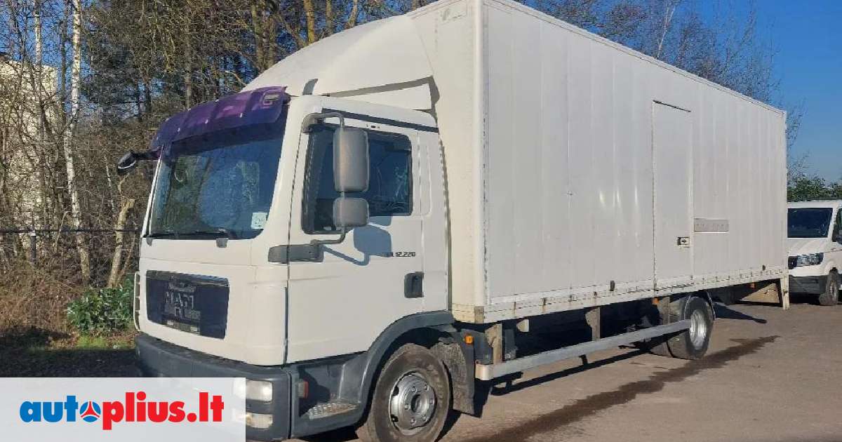 MAN TGL, box trucks / box vans 2011 m., | A27752136