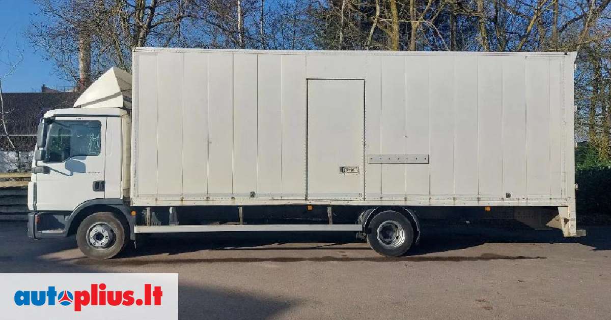 MAN TGL, box trucks / box vans 2011 m., | A27752136